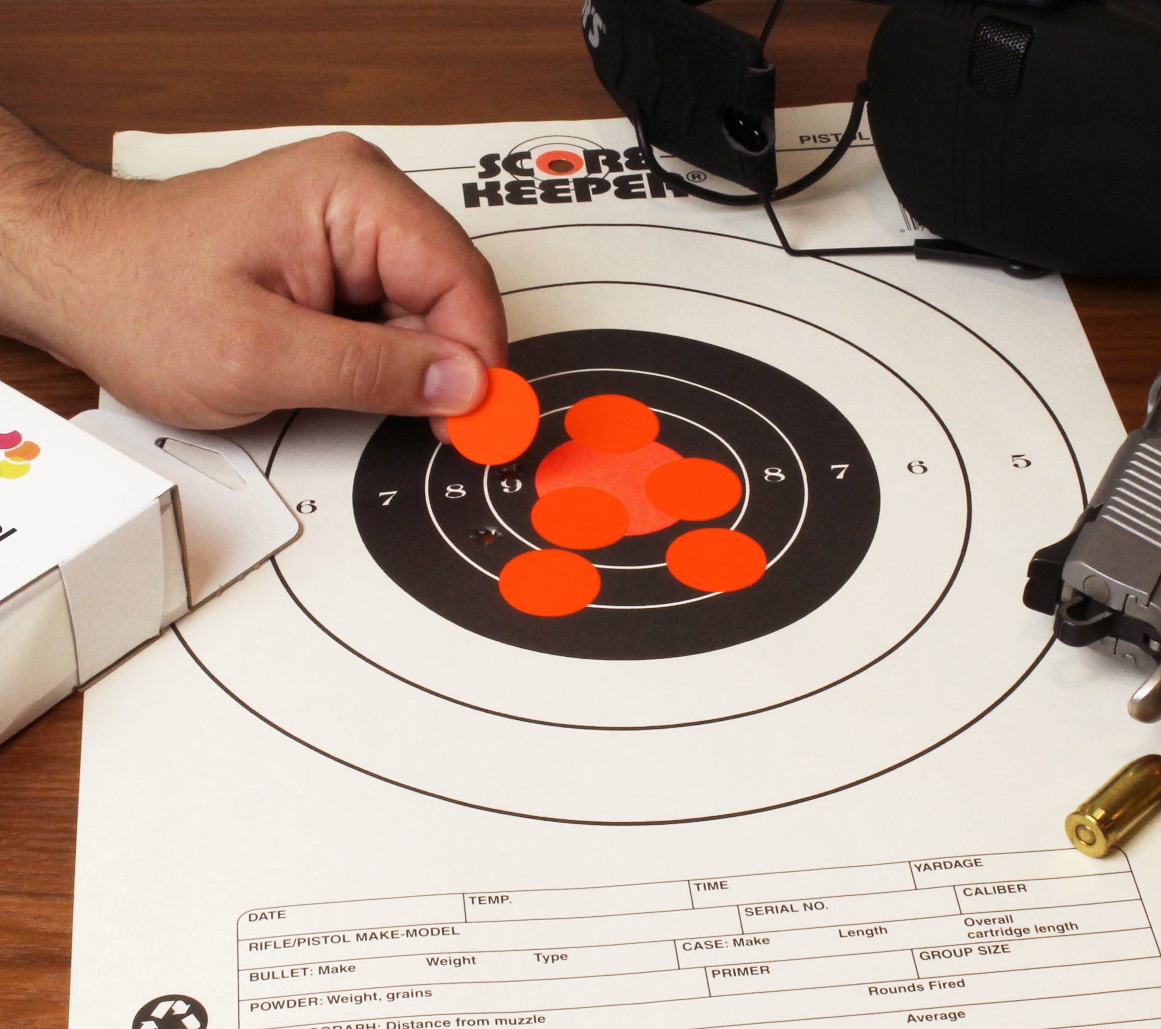 Target Pasters for Shooting and Marksmanship