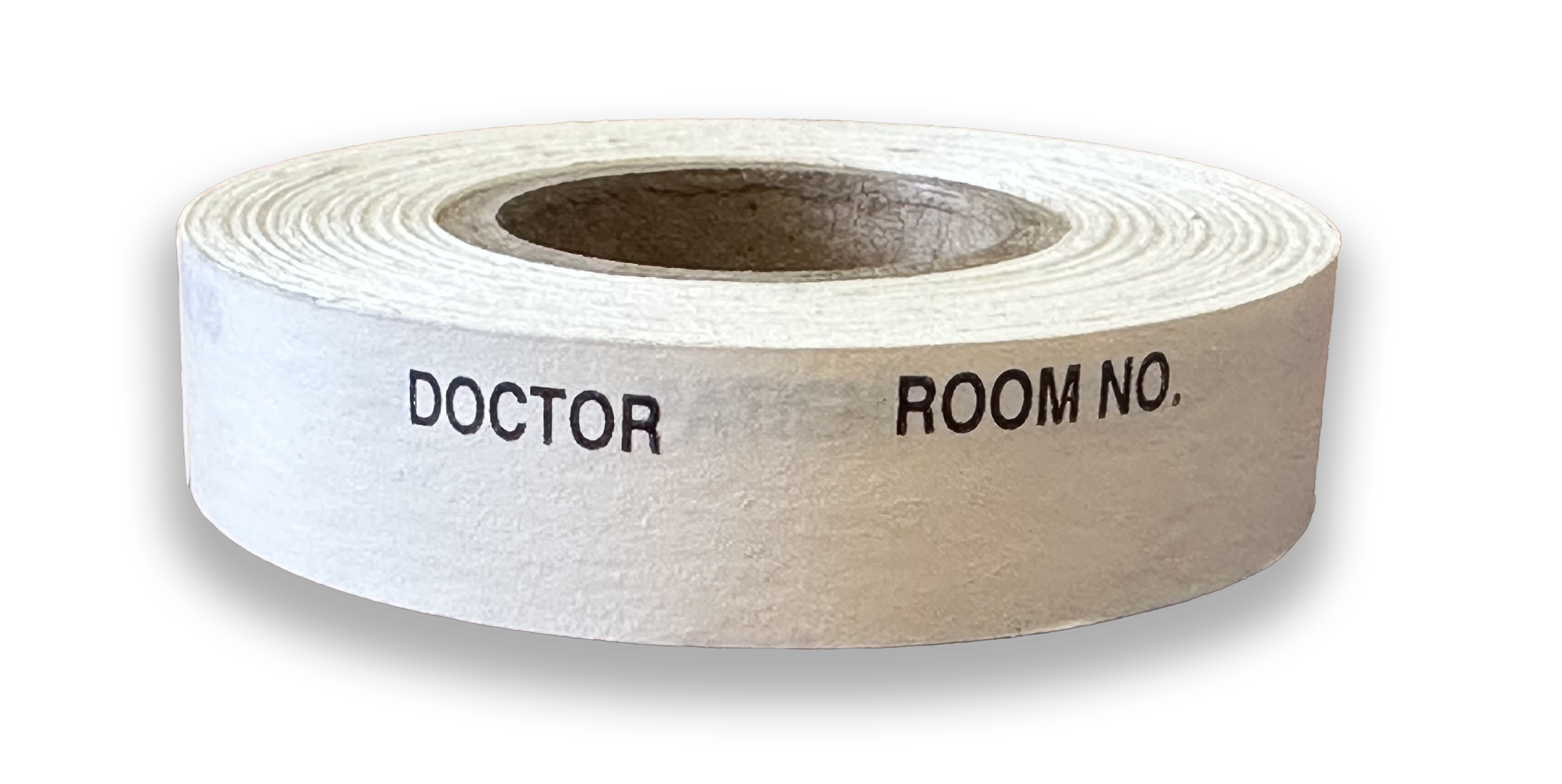 1/2" x 500" Color Coded Patient Chart Tape: "Doctor, Room No., Patient