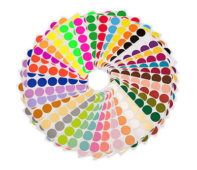 The 38 Collection | Variety Kit of 38 Colors of 3/4" Color-Code Dots